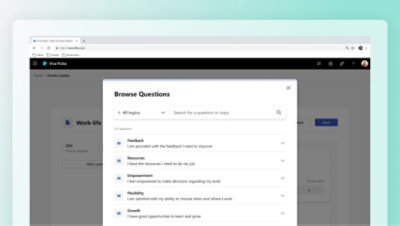 Microsoft Viva Pulse | Employee Feedback Surveys