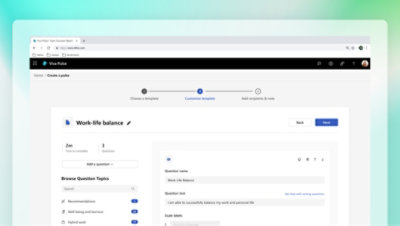 Microsoft Viva Pulse | Employee Feedback Surveys