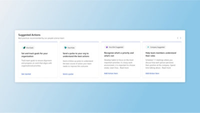 Microsoft Viva Glint | Employee Engagement