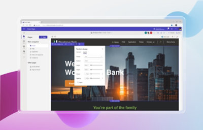 Power Pages – Website Builder | Microsoft Power Platform