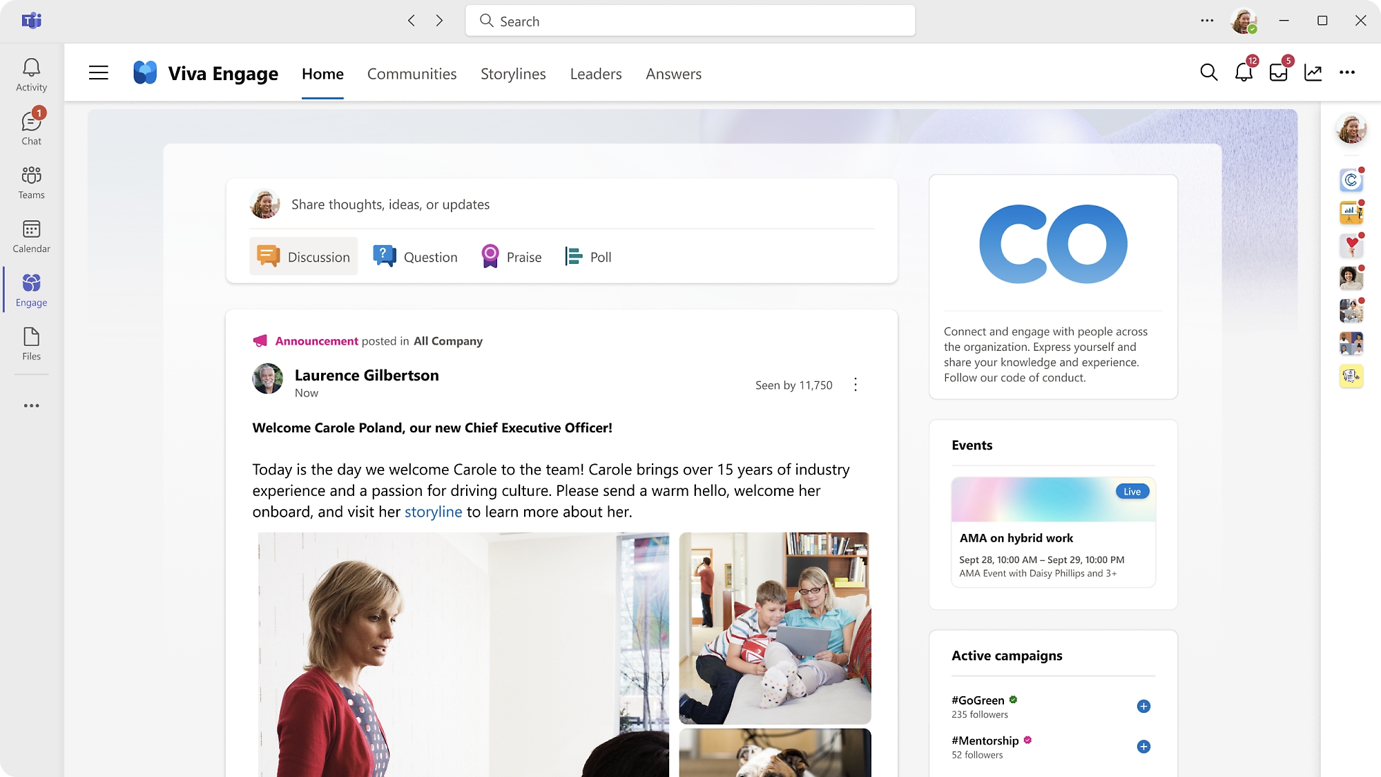 Employee Communication Platform | Microsoft Viva Engage Employee Communication Platform | Microsoft Viva Engage