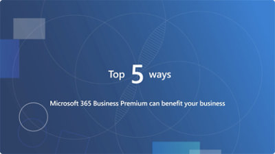 Cybersecurity for small and medium business | Microsoft Security