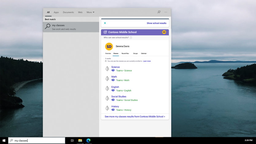Intelligent search for the connected classroom | Bing for Education