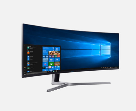 SAMSUNG 49-Inch CHG90 144Hz Curved Gaming Monitor (LC49HG90DMNXZA ...