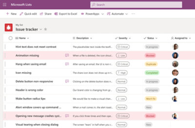 Silný nástroj Microsoft Lists - eABM, Váš partner ve světě IT