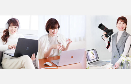 Microsoft atLife で Windows, Surface の使い方やキャンペーンをご紹介