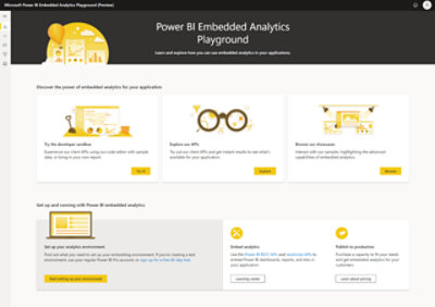 Power BI Embedded Analytics | Microsoft Azure